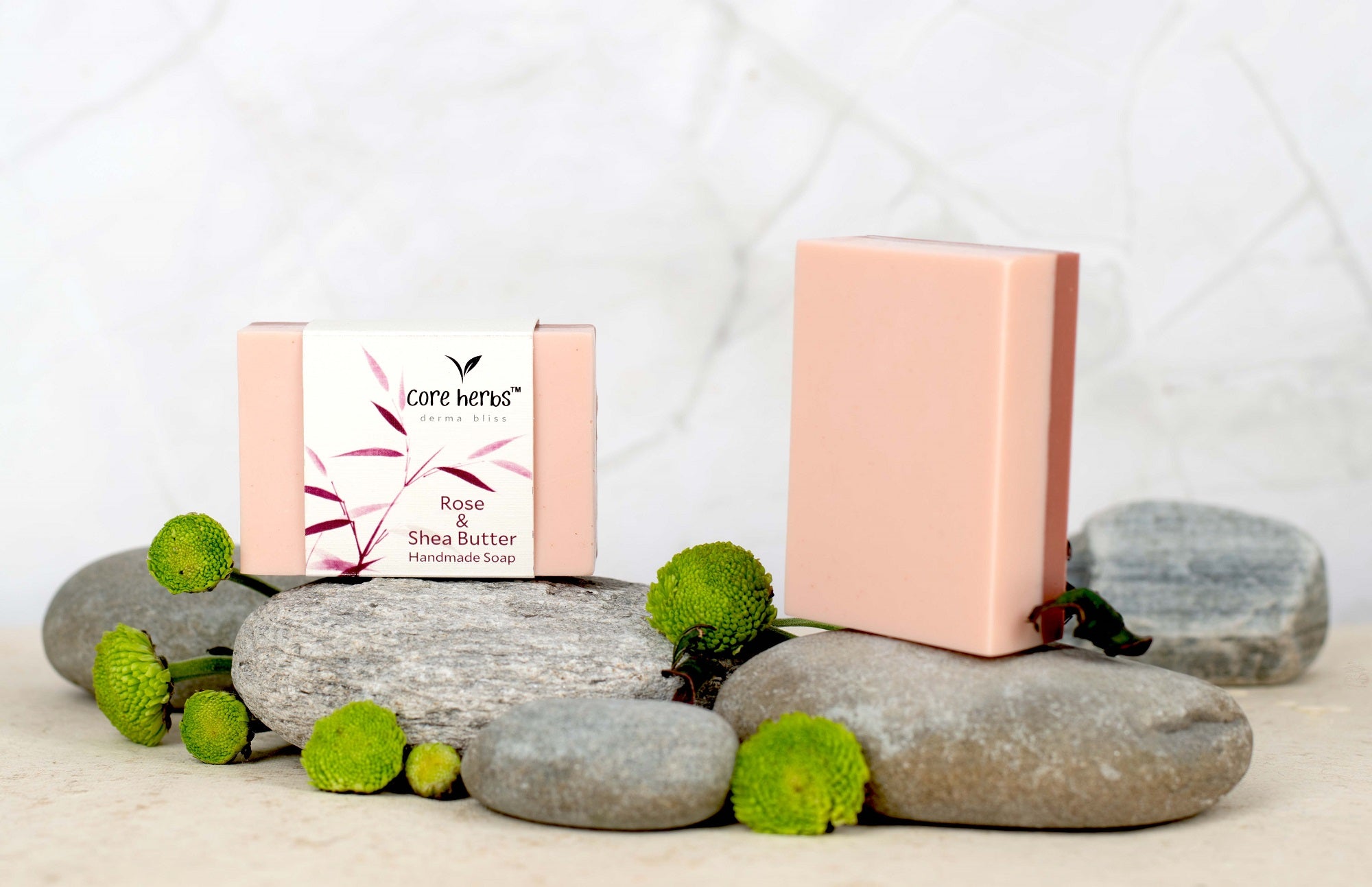 Rose With Shea Butter Handmade Soap – Core Herbs